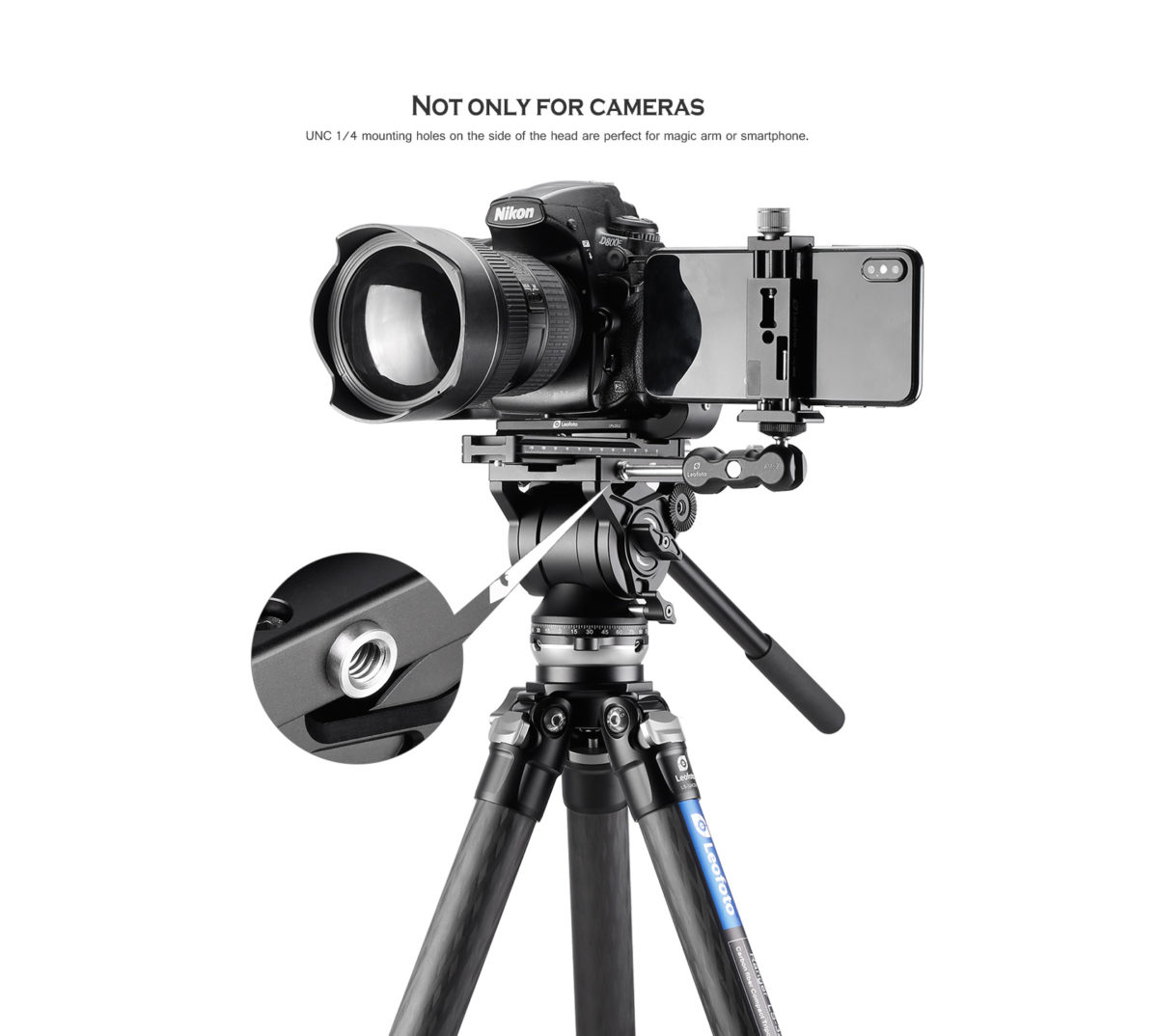 Fluid Videokopf BV-15 - Leofoto Schweiz