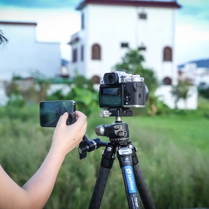 Montageplatte Arca und MagSafe für iPhone PM-01 - Leofoto Schweiz