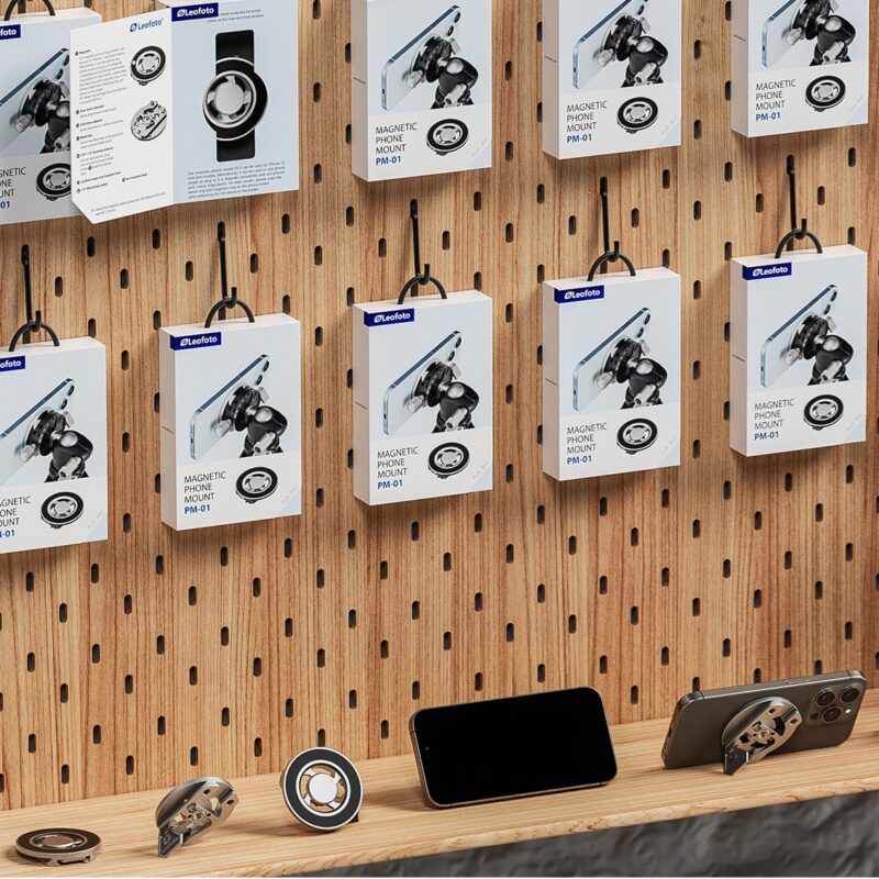 Montageplatte Arca und MagSafe für iPhone PM-01 - Leofoto Schweiz