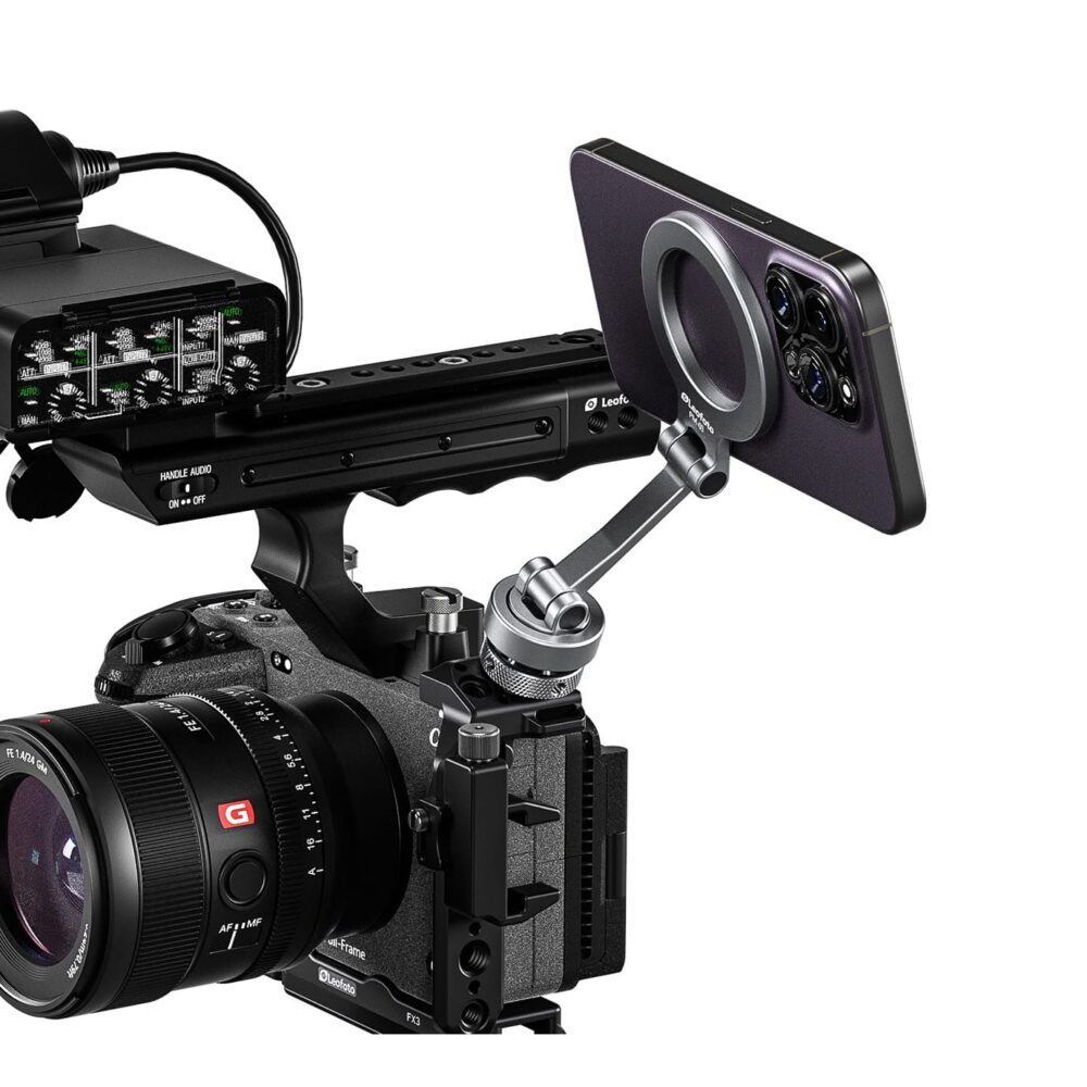 Blitzschuh Halterung für Handys PM-03 - Leofoto Schweiz